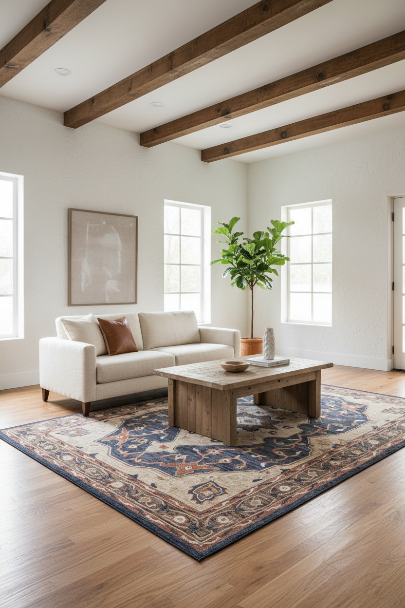 Hand-Tufted Wool Rugs | Plush Sculpted Textures & High-Low Pile ...